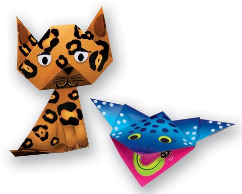 Kit d’initiation à l’origami SES Creative : Animaux