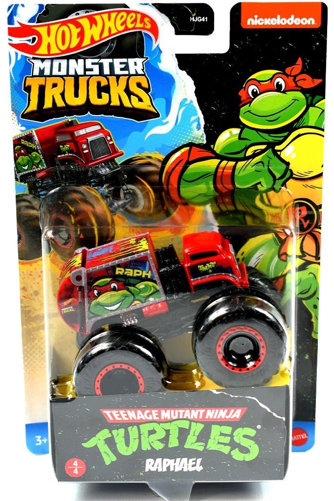 Hot Wheels HKM21 monster trucks Tortues Ninja Michelangelo véhicule ...